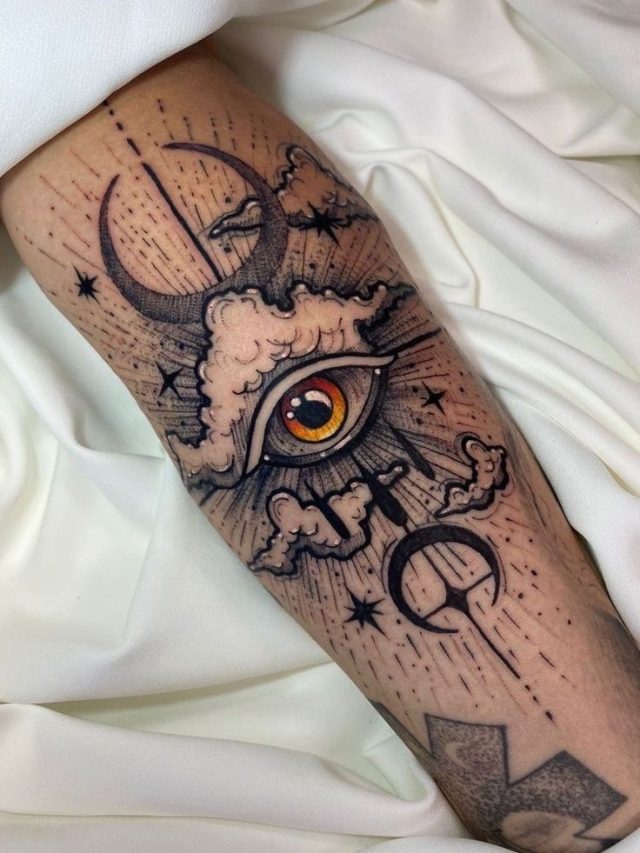 Mystical Tattoo Ideas 2025: Ear, Neck, Arm & Hand Designs with ...