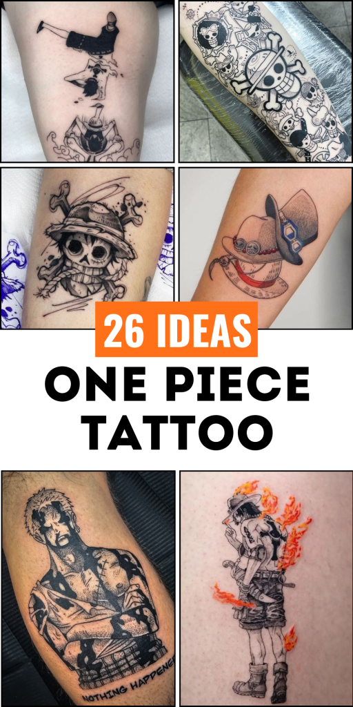 Best 26 One Piece Tattoo Ideas – Luffy, Zoro, Ace, Law, Minimalist ...