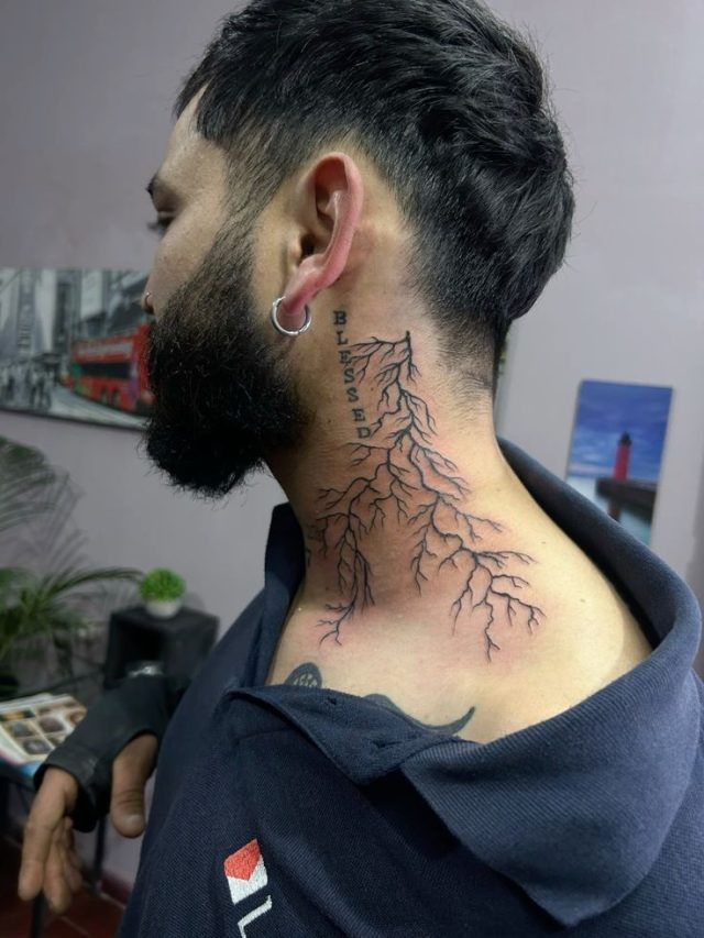 27 Ideas Neck Tattoo 2025: Unique Designs for Men and Women – Side ...
