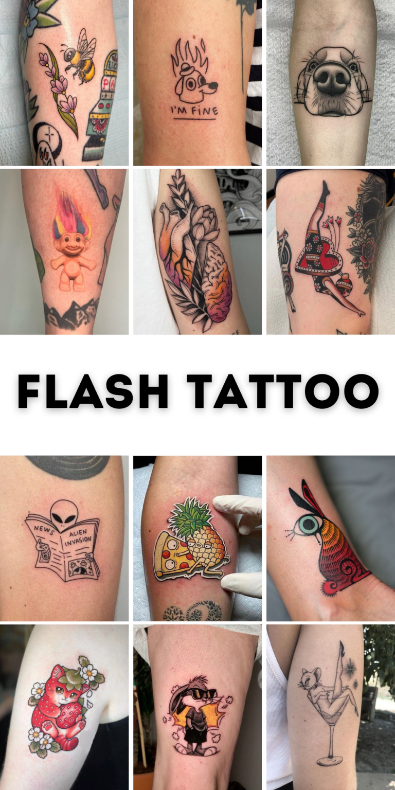 25 Flash Tattoo Ideas 2025 for Men & Women – Cool Designs, Neo ...