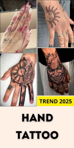 27 Ideas Hand Tattoo 2025: Designs That Redefine Personal Expression