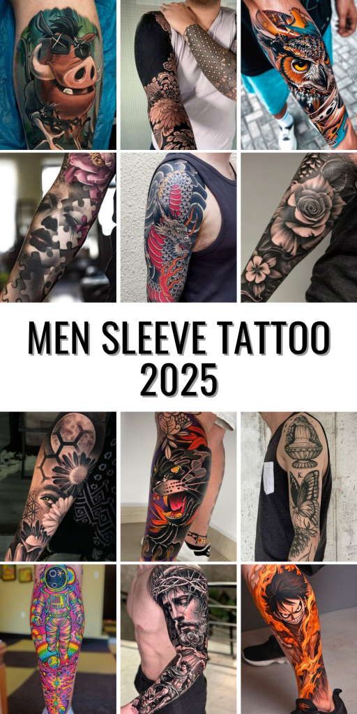 Explore the Best Sleeve Tattoo Ideas for Men in 2025 – Designs for Full ...
