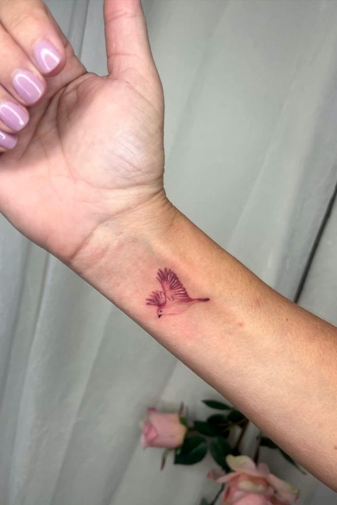 28 Cardinal Tattoo Ideas 2025 for Women and Men: Memorial, Fine Line ...