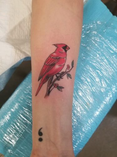 28 Cardinal Tattoo Ideas 2025 for Women and Men: Memorial, Fine Line ...
