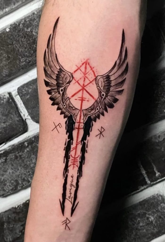 25 Viking Tattoo Ideas 2025 with Norse Mythology Symbols, Sleeve and ...