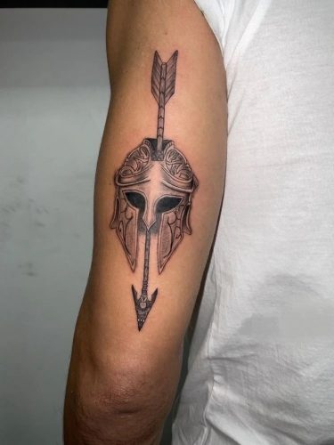 27 Spartan Tattoo Ideas 2025 Bold Sleeve, Chest, Leg & Forearm Designs ...
