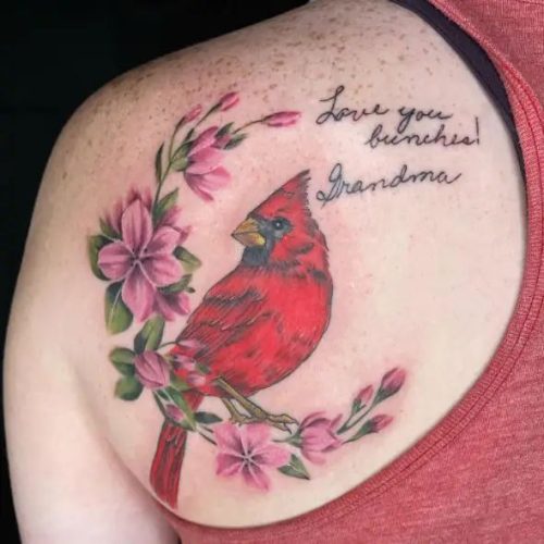 28 Cardinal Tattoo Ideas 2025 for Women and Men: Memorial, Fine Line ...