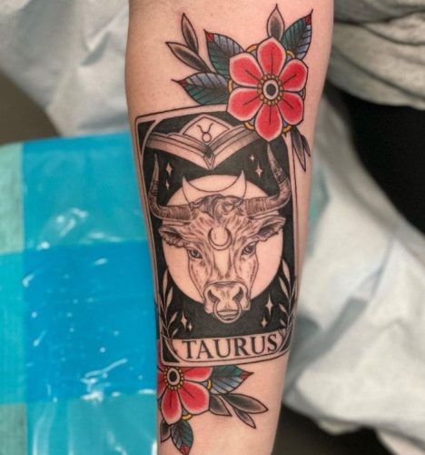 26 Taurus Tattoo Ideas 2025 That Perfectly Blend Power, Art, and Zodiac ...