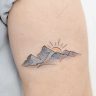 27 Ideas Mountain Tattoo Ideas 2025: Minimalist, Geometric, Fine Line ...