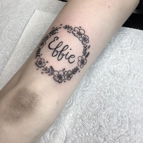 30 Name Tattoo Ideas 2025: Cute, Unique & Dainty Designs for Women and ...