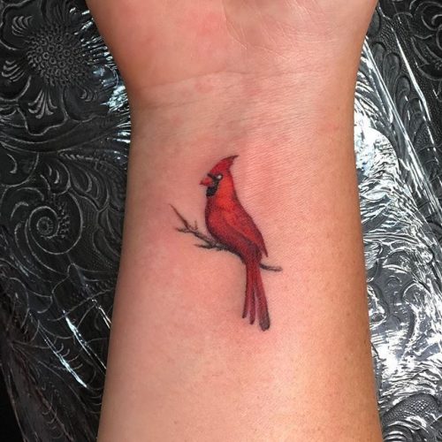 28 Cardinal Tattoo Ideas 2025 for Women and Men: Memorial, Fine Line ...