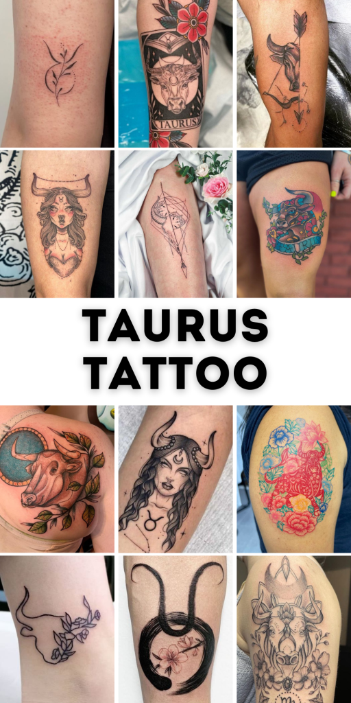 26 Taurus Tattoo Ideas 2025 That Perfectly Blend Power, Art, and Zodiac ...