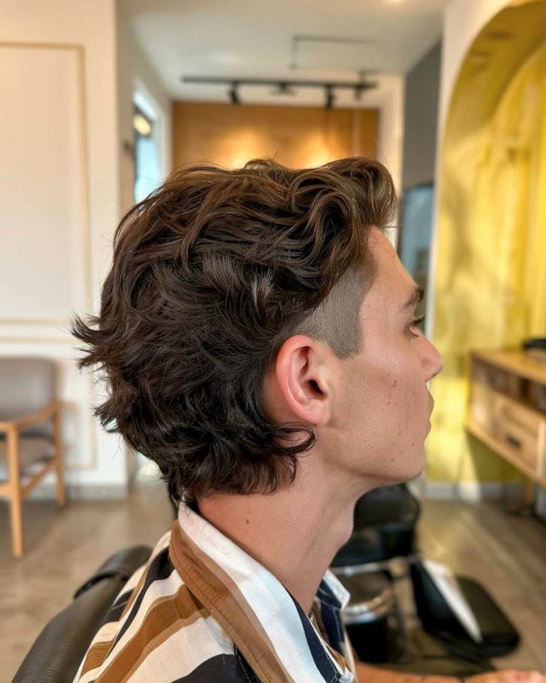 Modern Mullet Fade Haircut 27 Ideas for Men 2025 with Curly, Short ...