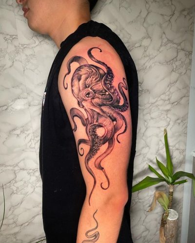 27 Octopus Tattoo Ideas 2025 for Men & Women – Realistic, Sleeve, Leg ...