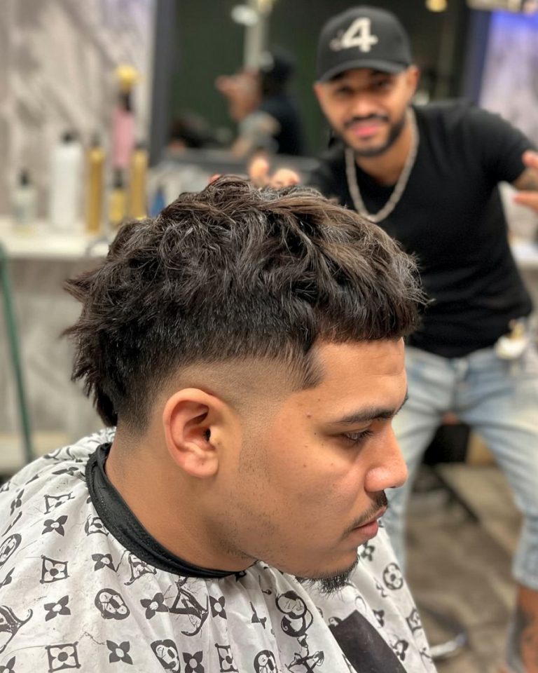 Modern Mullet Fade Haircut 27 Ideas for Men 2025 with Curly, Short ...