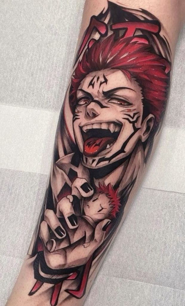 29 Unique Sukuna Tattoo Designs to Try on Your Arms, Hands, Face, Back ...