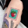30 Unique Stamp Tattoo Ideas 2025 with Travel, Floral, Vintage, Fine ...