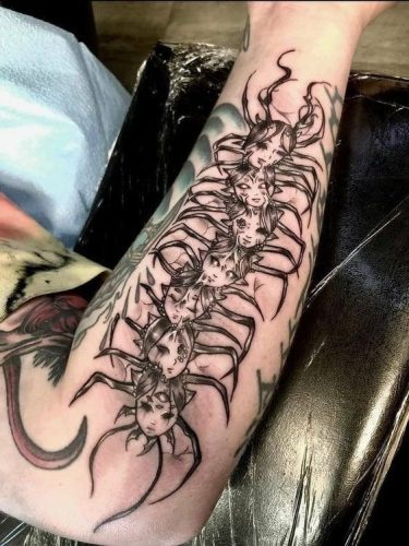 31 Centipede Tattoo Ideas 2025: Blackwork, Traditional, Tokyo Ghoul ...