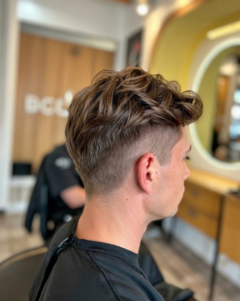 Modern Mullet Fade Haircut 27 Ideas for Men 2025 with Curly, Short ...