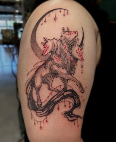 27 Cerberus Tattoo Ideas 2025 with Greek Mythology Designs for Chest ...