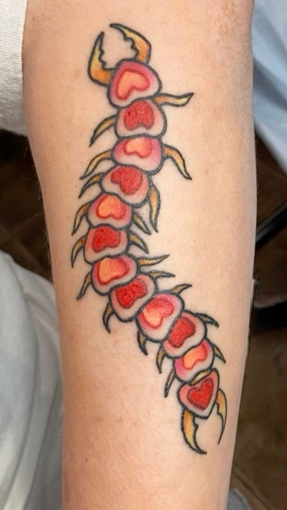 31 Centipede Tattoo Ideas 2025: Blackwork, Traditional, Tokyo Ghoul ...