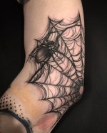 27 Spider Web Tattoo Ideas 2025 for Men and Women – Shoulder, Full ...