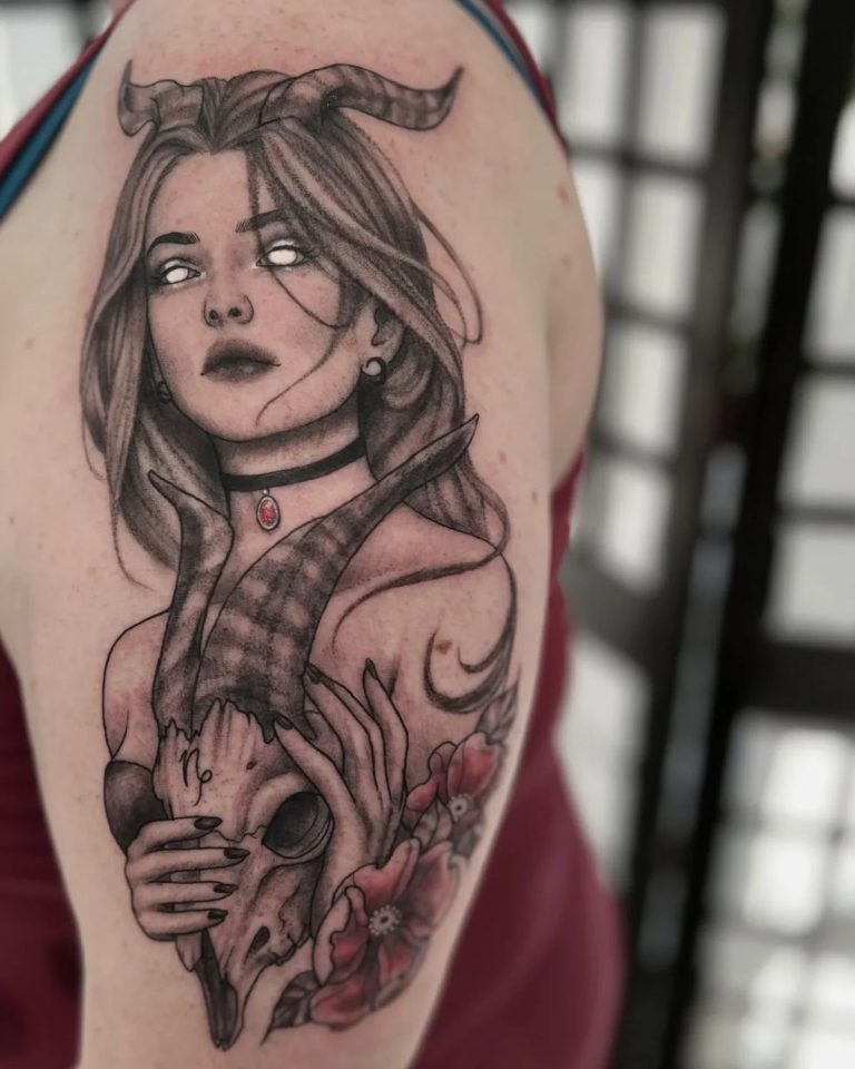 26 Capricorn Tattoo Ideas 2025 That Blend Zodiac Symbolism With Unique ...