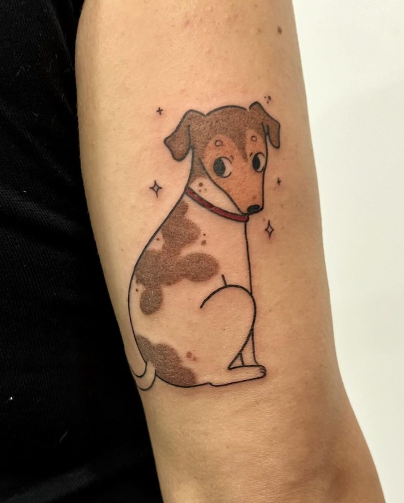 30 Dog Tattoo 2025 Ideas: Minimalist, Memorial, Portrait, Paw Print ...