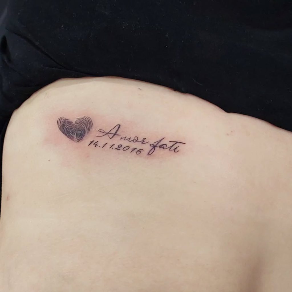 25 Amor Fati Tattoo Ideas 2025 – Unique Designs, Fonts, and Placement ...