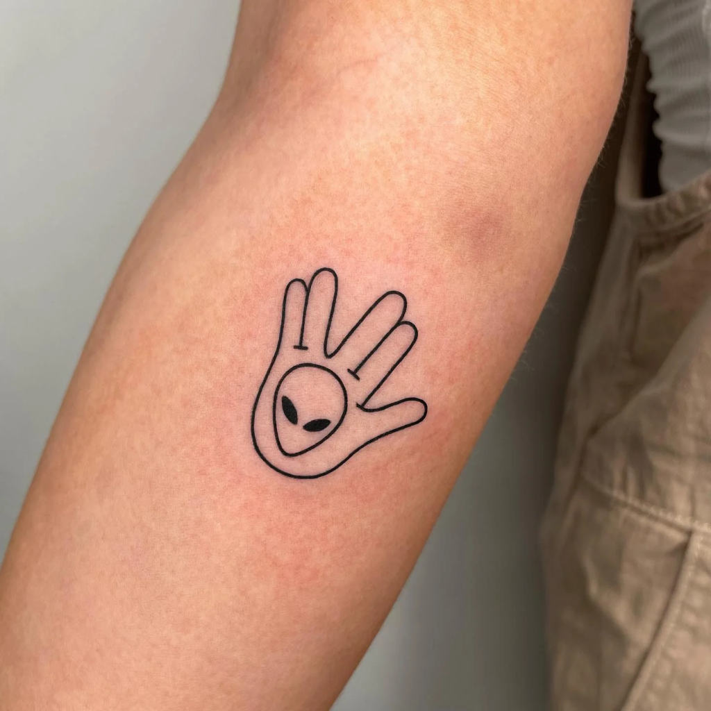 28 Alien Tattoo Ideas 2025: From Xenomorph Stencil Designs to Trippy ...