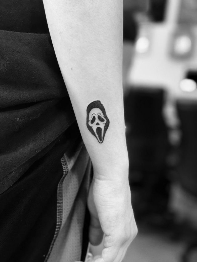 26 Ghostface Tattoo Ideas 2025 for Women and Men – Sleeve, Simple, and More