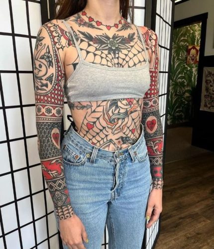 25 Patchwork Tattoo 2025 Ideas for Men and Women – Cool Arm, Sleeve ...