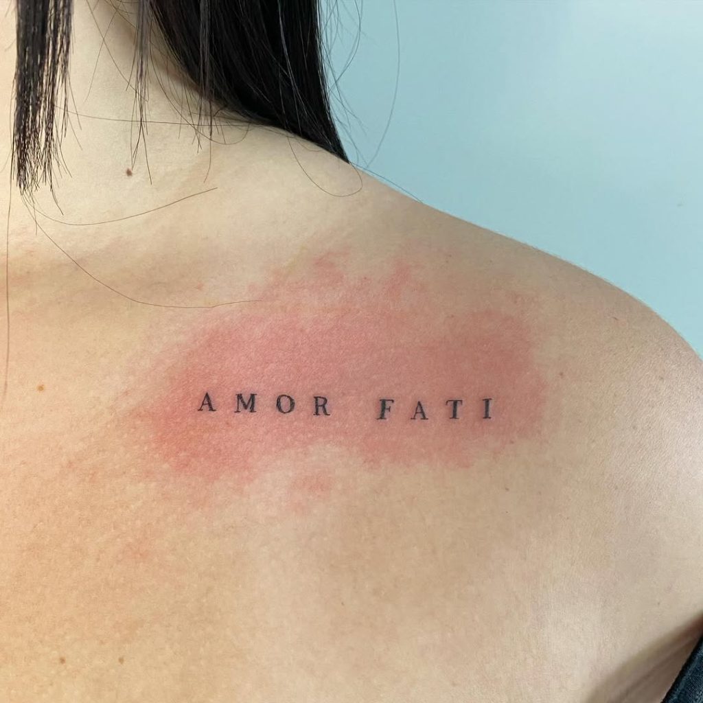 25 Amor Fati Tattoo Ideas 2025 – Unique Designs, Fonts, and Placement ...