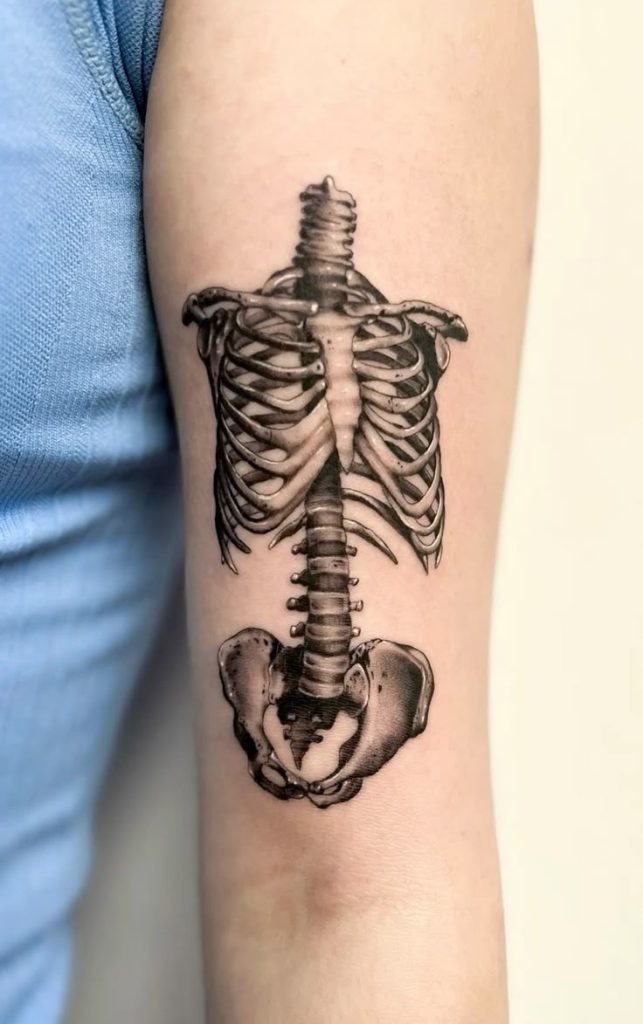 28 Skeleton Tattoo Ideas 2025: Bold, Symbolic Ink That Stands the Test ...