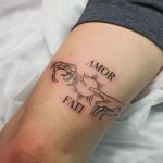 25 Amor Fati Tattoo Ideas 2025 – Unique Designs, Fonts, and Placement ...
