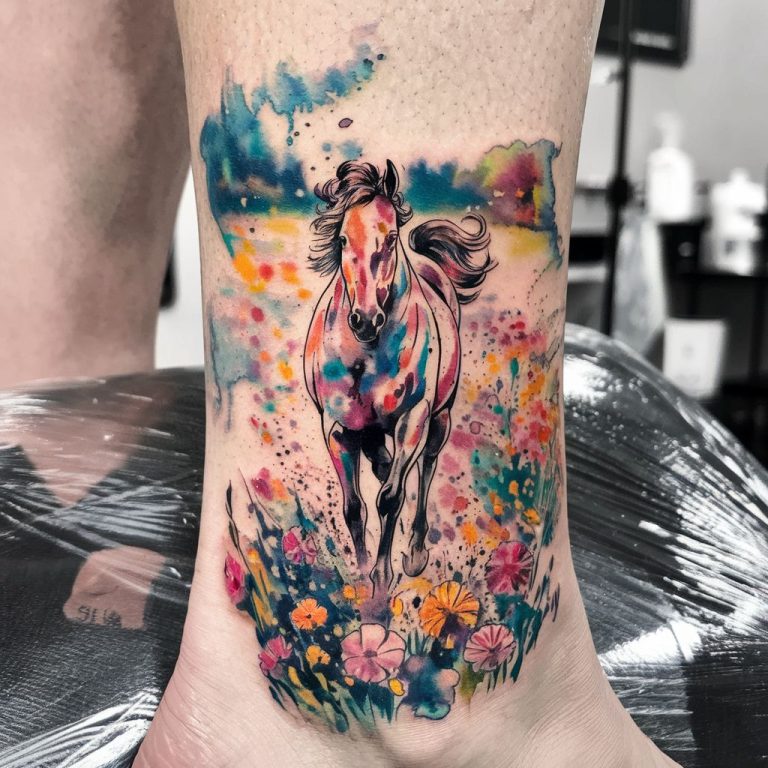 Horse Tattoo 25 Ideas 2025 for Men & Women – Wild Mustangs, Minimalist ...