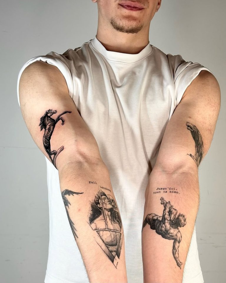 25 Patchwork Tattoo 2025 Ideas for Men and Women – Cool Arm, Sleeve ...