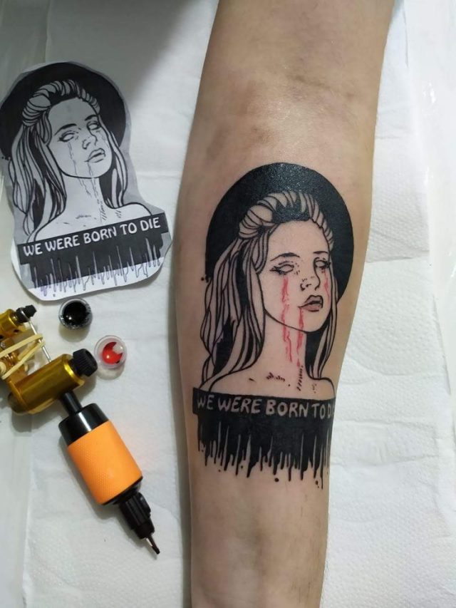 30 Born to Die Tattoo Ideas 2025: Aesthetic Lettering, Stomach and ...