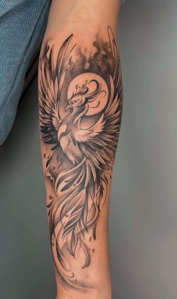 26 Fenix Tattoo Ideas 2025 for Men and Women: Feminine and Masculine ...