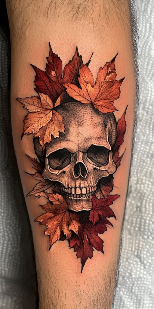Fall Tattoo 26 Ideas 2025 for Women and Men – Sleeve Art, Fine Line and ...