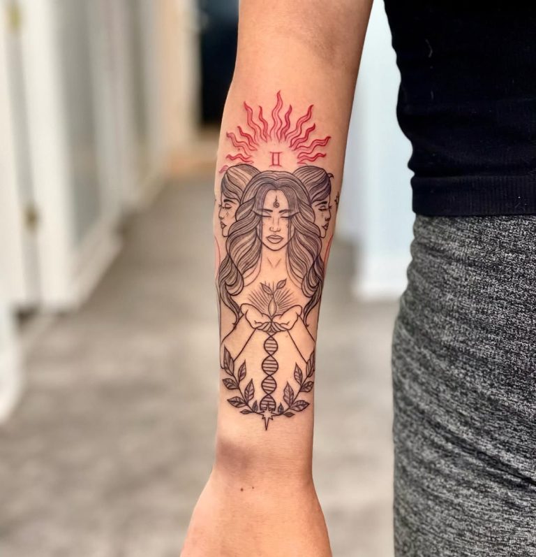 30 Gemini Tattoo Designs Full of Meaning and Style