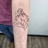 29 Honeysuckle Tattoo Ideas with Fine Line, Neo Traditional, Coral, and ...