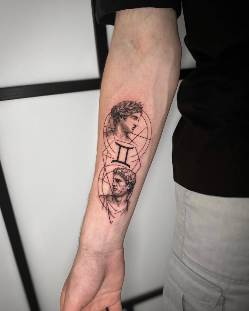30 Gemini Tattoo Designs Full of Meaning and Style