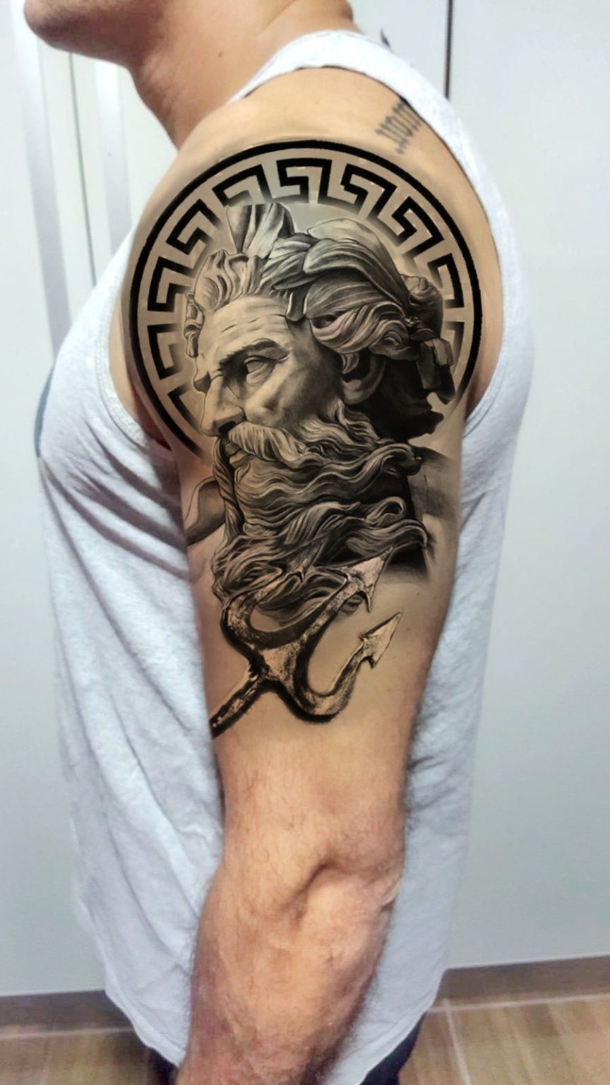 26 Zeus Tattoo Ideas 2025 for Sleeve, Forearm, and Full Back Designs ...
