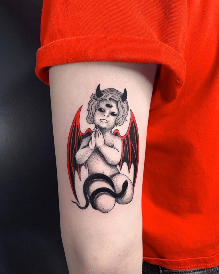 25 Demon Tattoo Designs and Ideas for Men and Women | Sleeves, Back ...