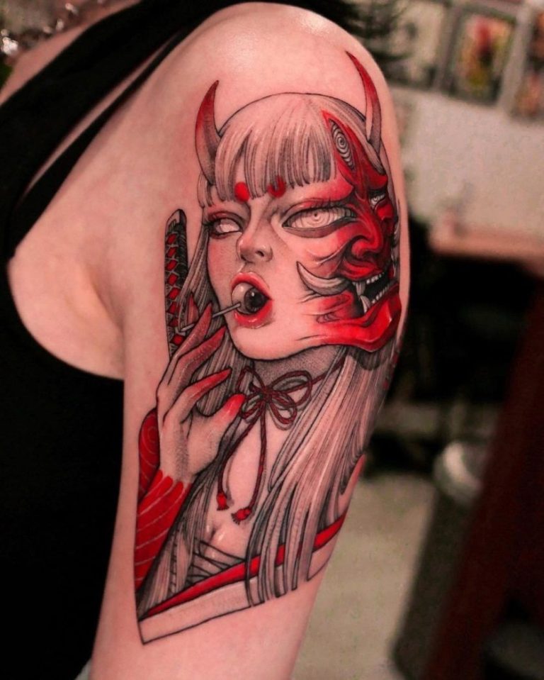 25 Demon Tattoo Designs and Ideas for Men and Women | Sleeves, Back ...