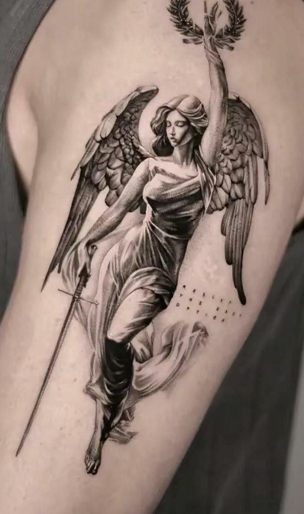 28 Guardian Angel Tattoo 2025 Designs for Men and Women – Small ...