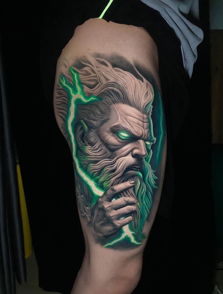 26 Zeus Tattoo Ideas 2025 for Sleeve, Forearm, and Full Back Designs ...