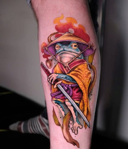 28 Frog Tattoo Ideas 2025 with Traditional, Cute, Japanese, Fine Line ...