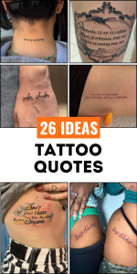 26 Tattoo Quotes for Women and Men About Strength, Life, and Meaningful ...